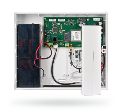 JA-101KR control panel with GSM / GPRS communicator and radio module | | Monitoring, Anteny GSM ...